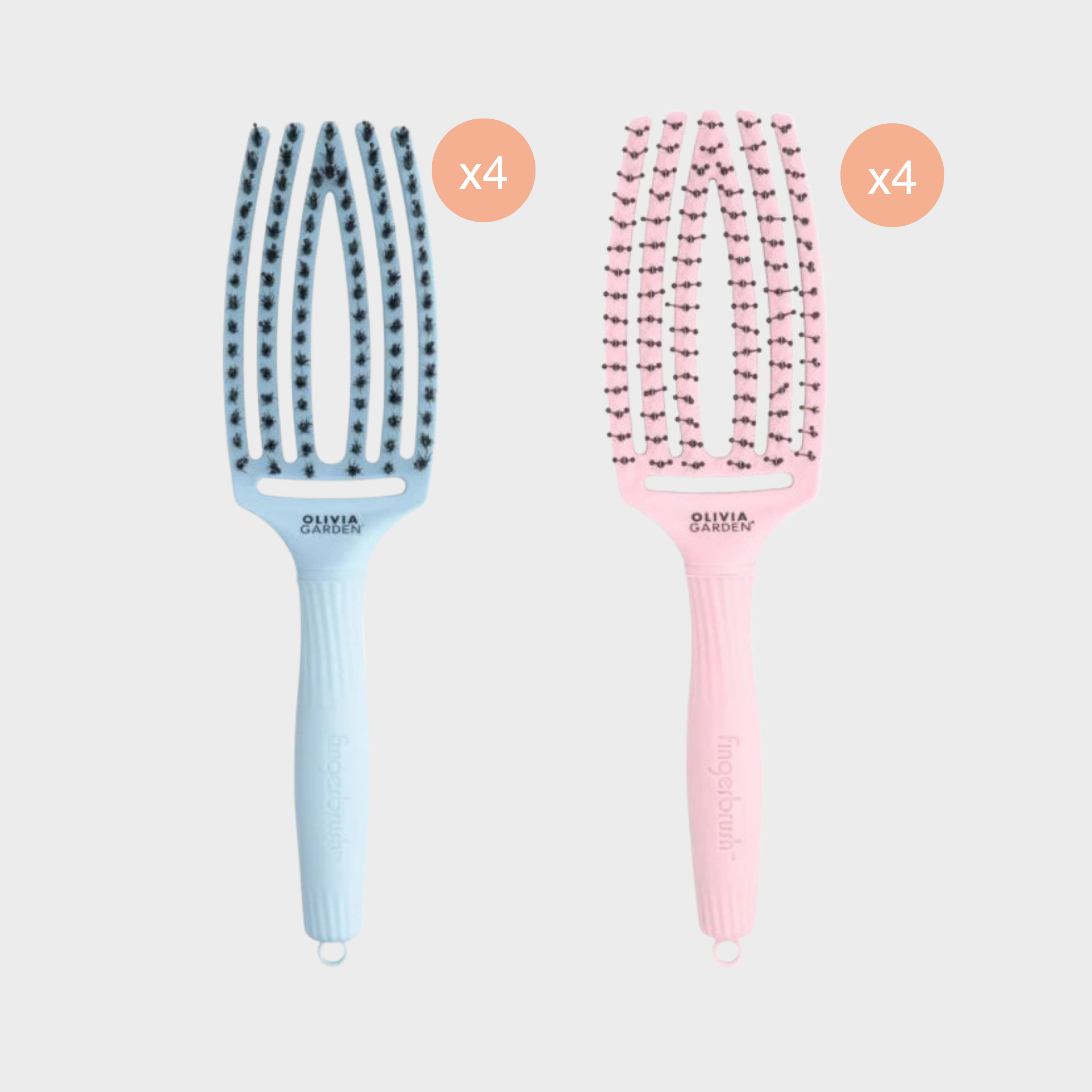 Fingerbrush Care Iconic Pastel 8pcs + Présentoir OFFERT – Generik Paris